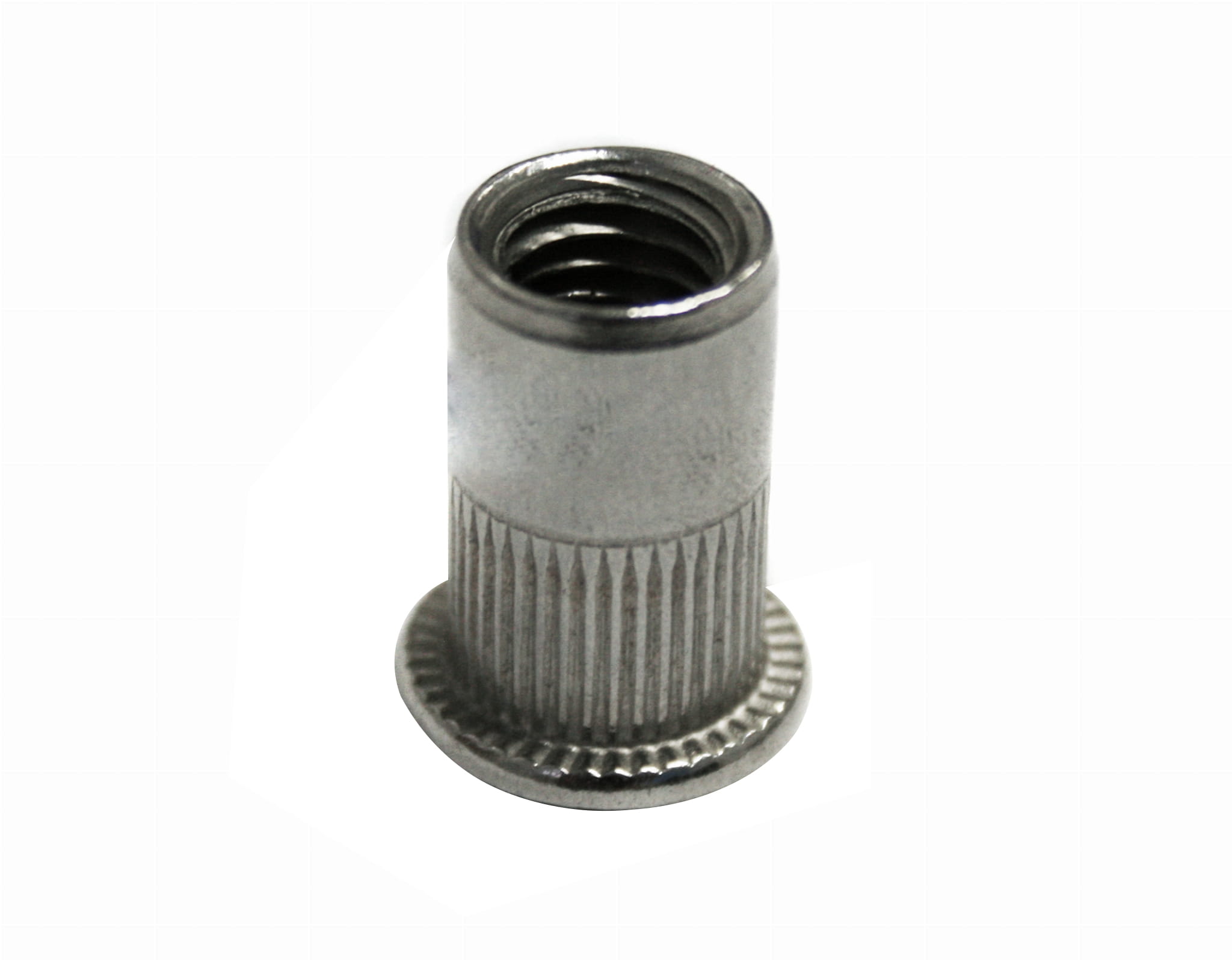 Ecrou inox à sertir M8, mini cône RX INOX FRANCE